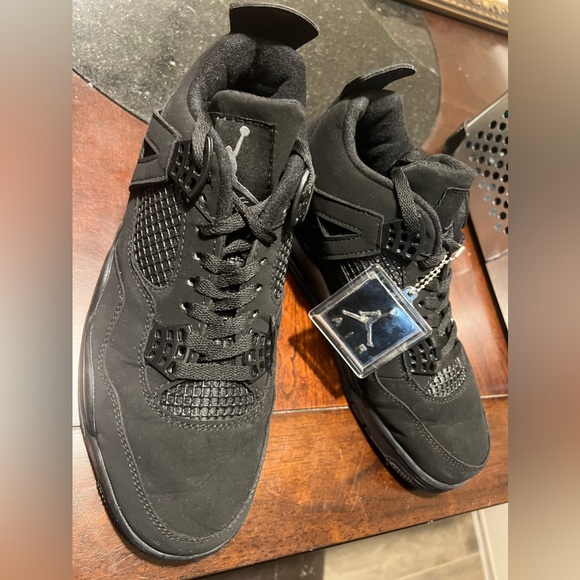 Jordan | Shoes | Worn One Time Jordan 4 Retro Black Cat Sneakers | Poshmark